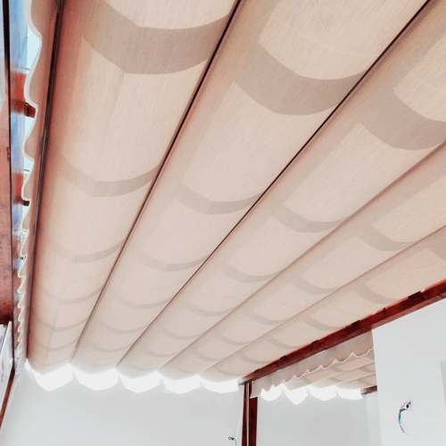 Pérgola adosada a pared | Pérgola de pared | Pérgola a media