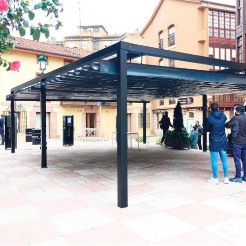 Pérgola de aluminio independiente a medida | BELJEMI