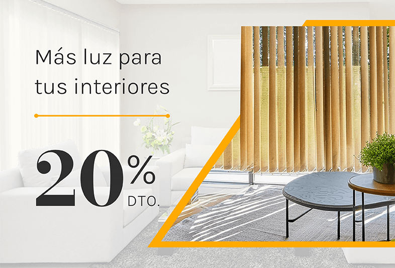 Cortinas Verticales - Cortinas de lamas verticales
